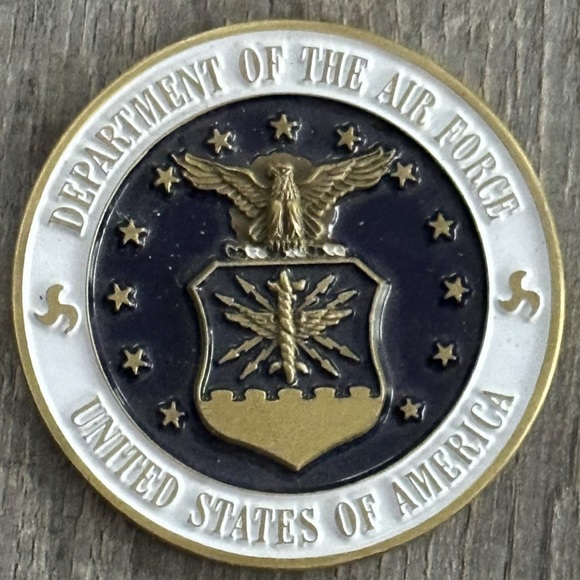 Accessories | Large Department Of The Air Force Military Challenge Coin ...